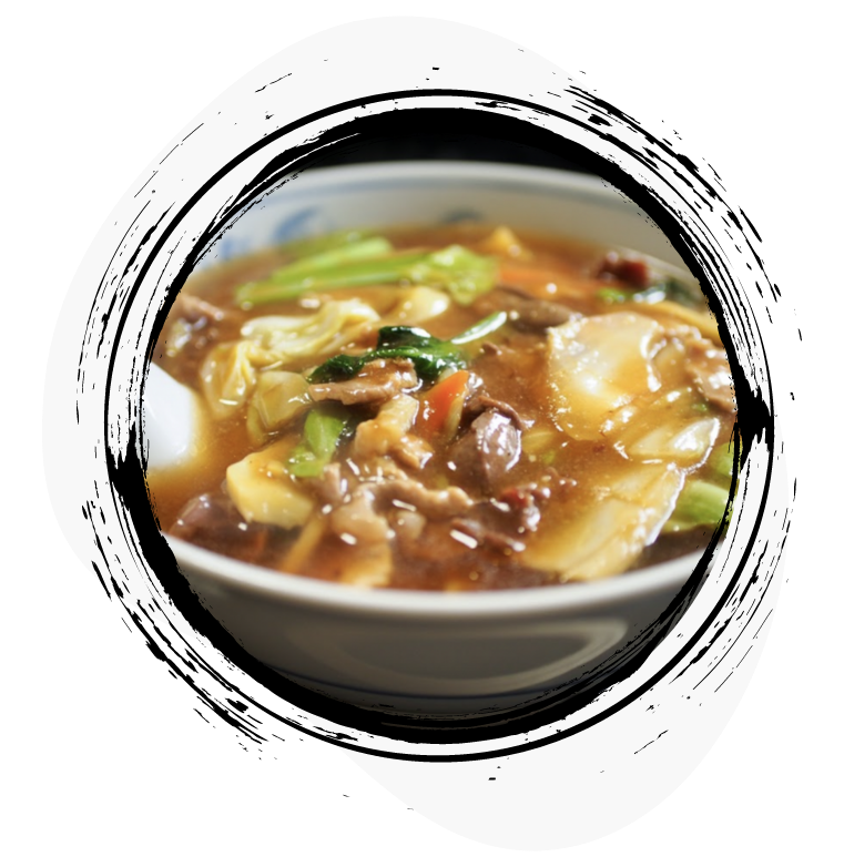 Burnt Kogashi Shoyu Ramen (Ankake Style) Recipe | Yamachan